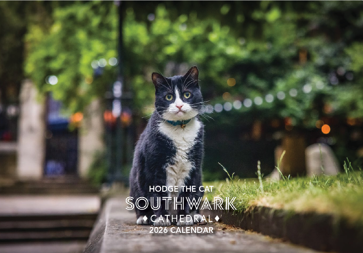 Hodge the Cat 2026 Calendar – Southwark Cathedral Shop