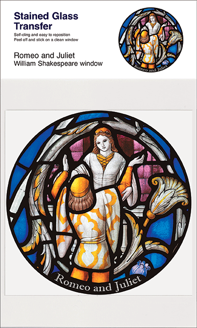 Romeo and Juliet Window Transfer – Southwark Cathedral Shop